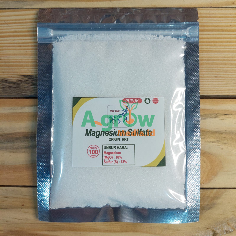 Jual Pupuk Mikro Unsur Magnesium Sulfate Pak Tani Kemasan 100 Gram Repack | Shopee Indonesia