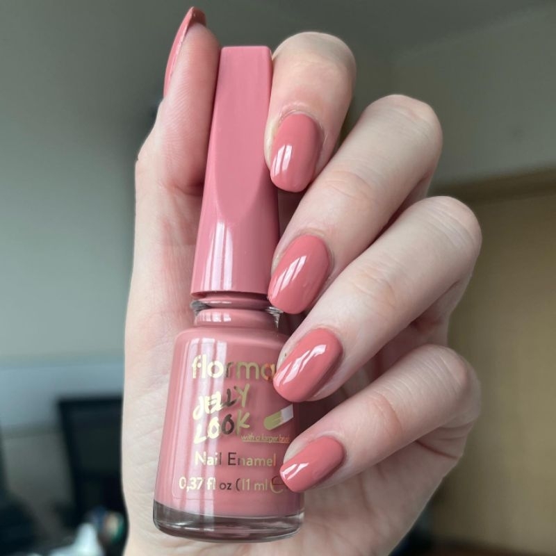 Jual JL53 - KUTEK FLORMAR JELLY LOOK "Drainned Rose" ORIGINAL FROM TURKEY | Shopee Indonesia