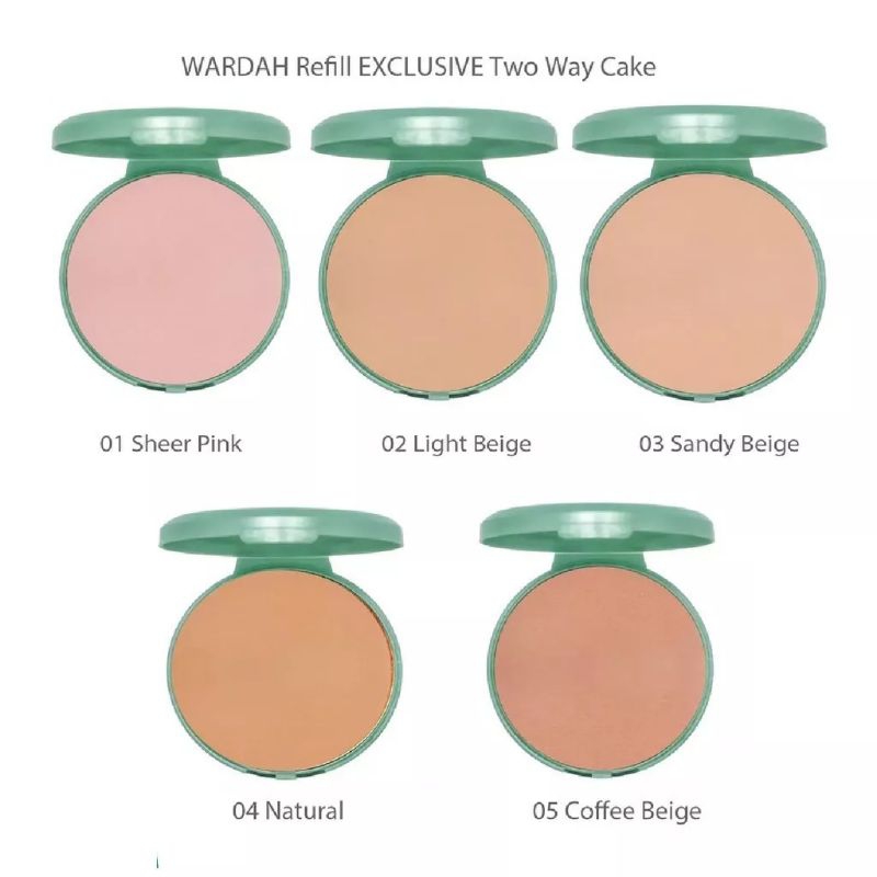 Jual Wardah Refill Exclusive Twc ~~ Bedak padat dengan coverage tinggi ...