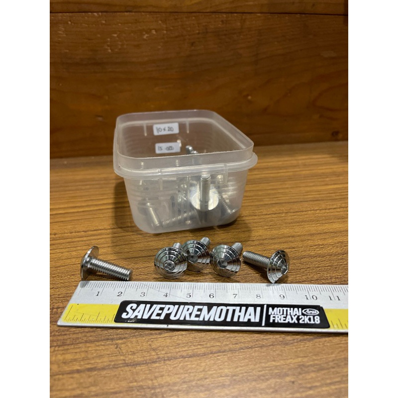 Jual Baut Probolt Heng Thailand Model Payung Spiral 6x20 Drat 10 Panjang 2cm | Shopee Indonesia