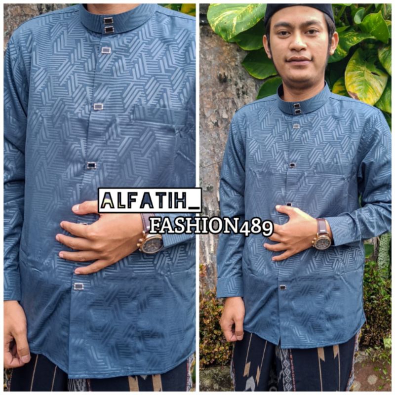 Jual baju koko muslim pria dewasa kemko sultan terbaru termurah ...