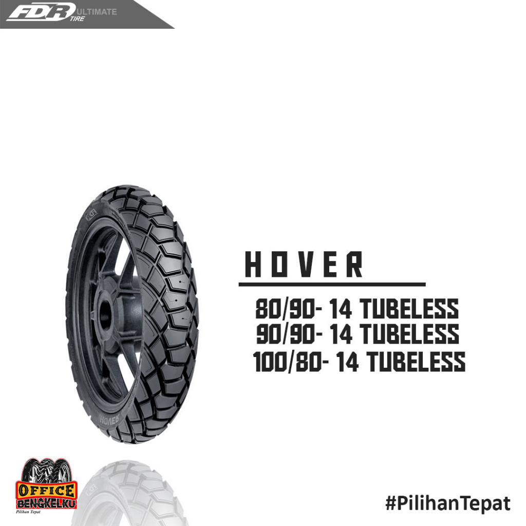Jual BAN FDR HOVER TUBELESS MOTOR MATIC Ring 14 Dual Purpose | Shopee ...