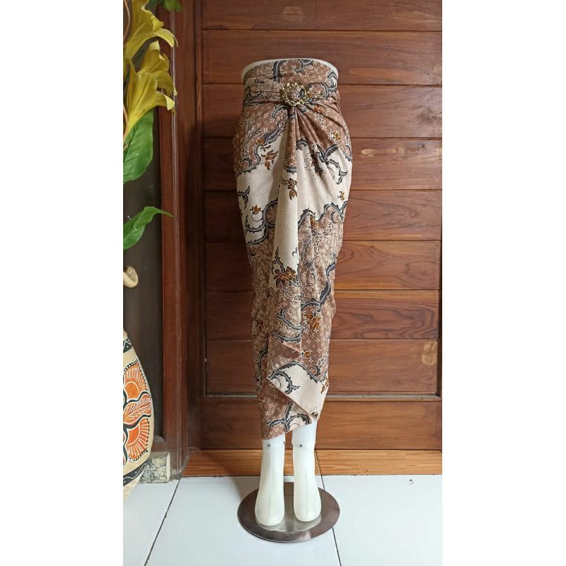 Jual WM ~ Batik Couple Keluarga 2003 Moca Set Kebaya Batik Semi Sutra ...