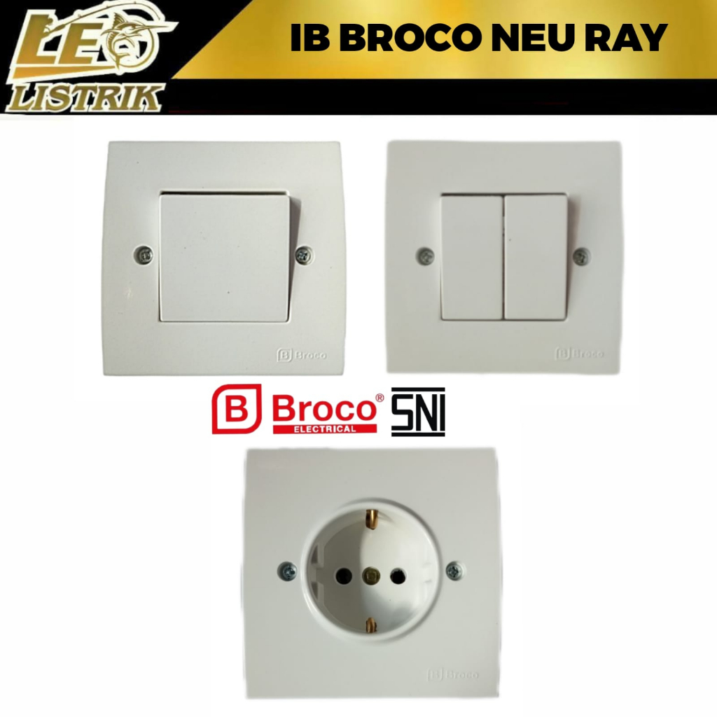 Jual IB BROCO NEU RAY ENGKEL SERI DAN STOP HARGA TERTERA 1PCS | Shopee ...