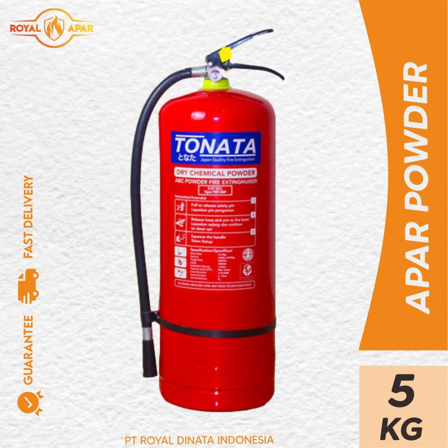 Jual Apar 5 Kg / Alat Pemadam Api 5 Kg TONATA | Shopee Indonesia