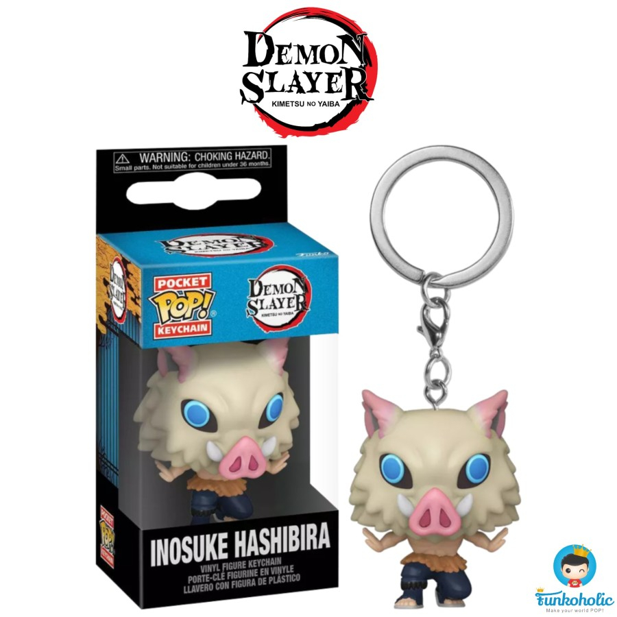 Jual Funko Pocket POP! Keychain Demon Slayer - Inosuke Hashibira (7th ...