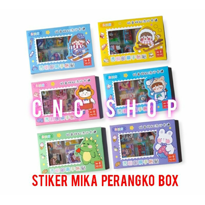 Jual Stiker Mika Korea Momo Perangko / Kotak Lucu Sticker Anak Cewe ...