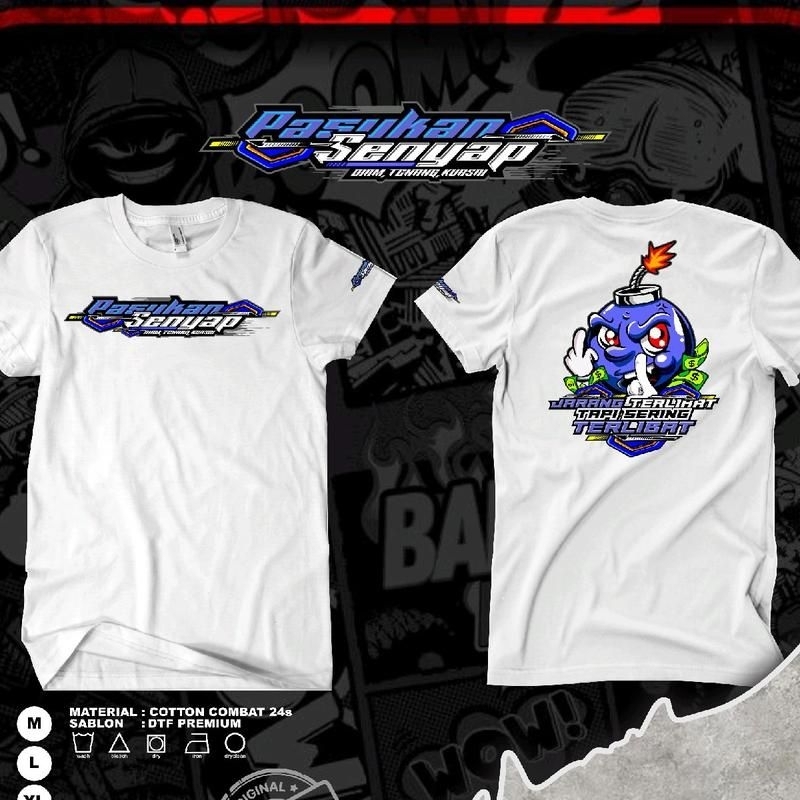 Jual Kaos Pasukan Senyap / Baji Tshirt Distro Pasukan Senyap | Shopee Indonesia