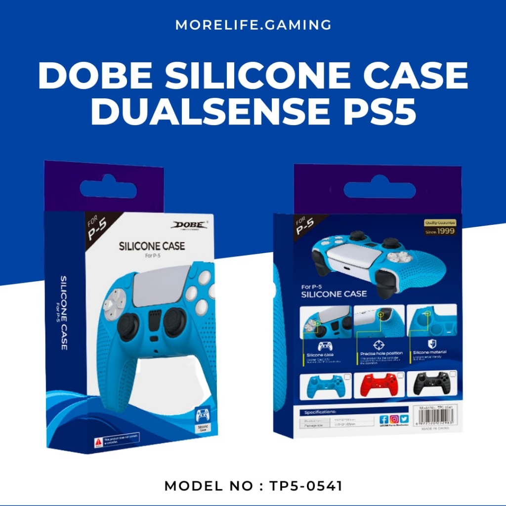 Jual Dobe Silicone Case Dual Sense PS5, Model TPS-0541 PS5 Dual Sense ...