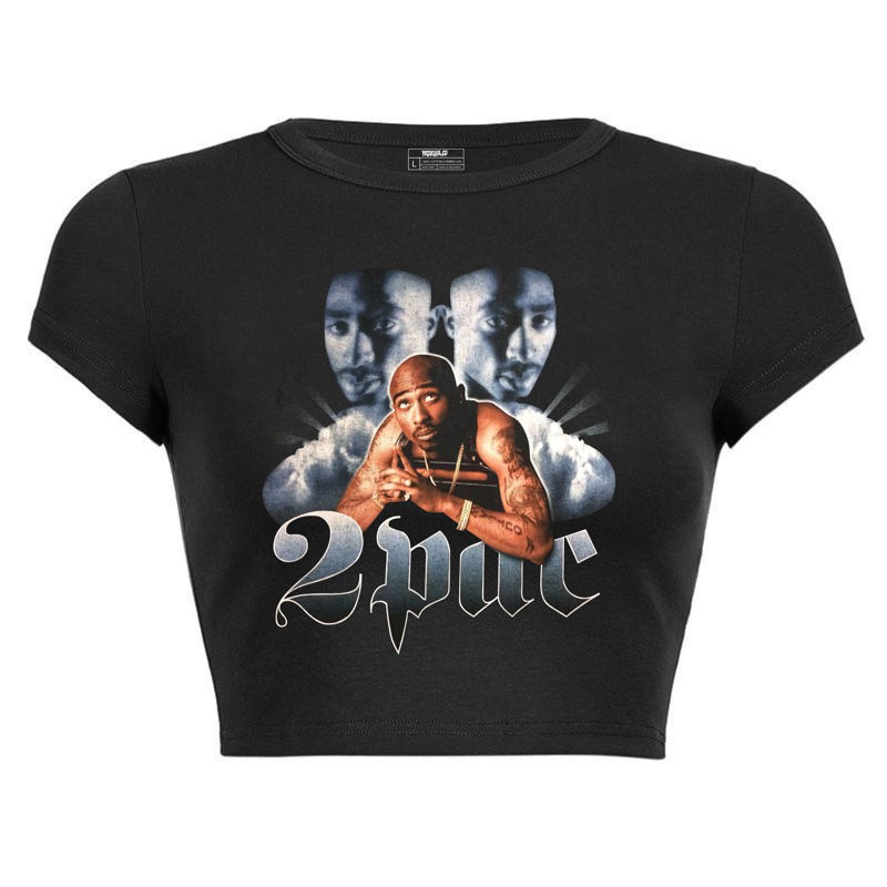 Jual Crop Top TUPAC SHAKUR 2PAC Vintage TANKTOP - Rap tee Rapper - Kaos ...