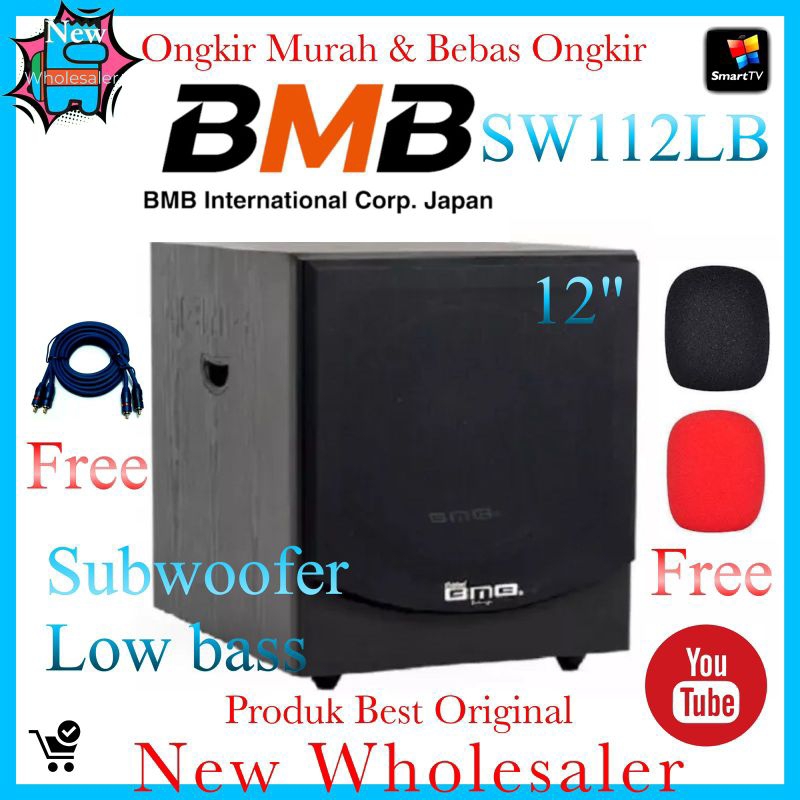 Jual Subwoofer Low Bass BMB 12 inch Sw112LB Original Resmi Sw 112 LB ...