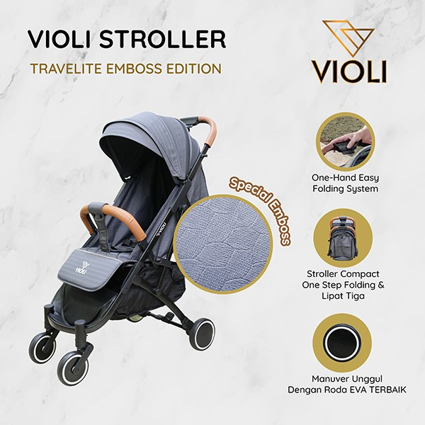 Jual Violi Travelite Stroller | Shopee Indonesia