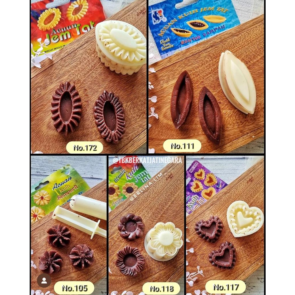 Jual ACUAN KUE JEM TART / CETAKAN KUE SINLIAN / CETAKAN KUE KERING ...
