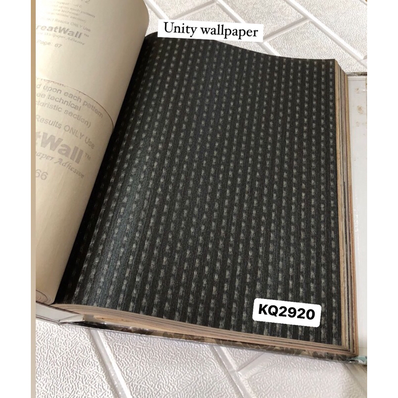 Jual Wallpaper dinding polos bertekstur bulat bulat garis simepl KING ...