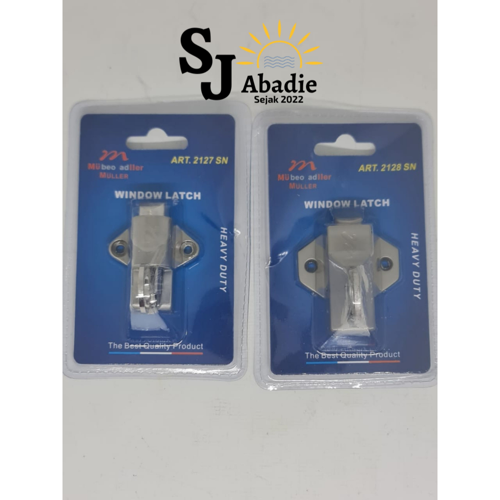 Jual (1 PC) MULLER Spring Knip Knife Grendel Jendela Kodok SN 2127 2128 ...