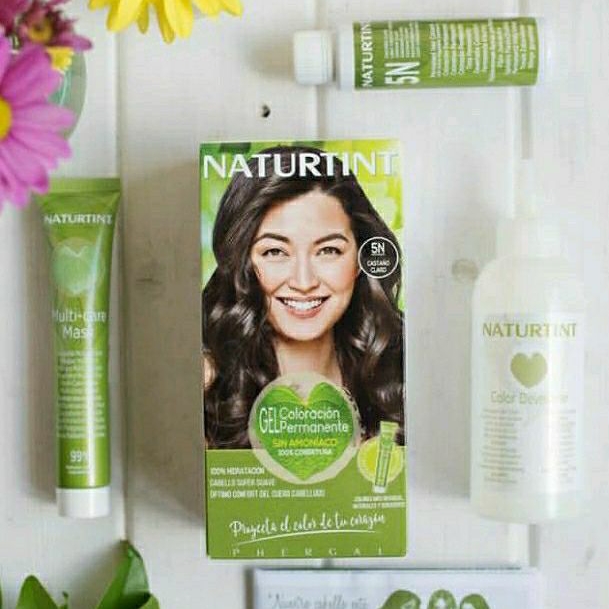Jual naturtint permanent hair color | semir herbal vegan non amonia ...
