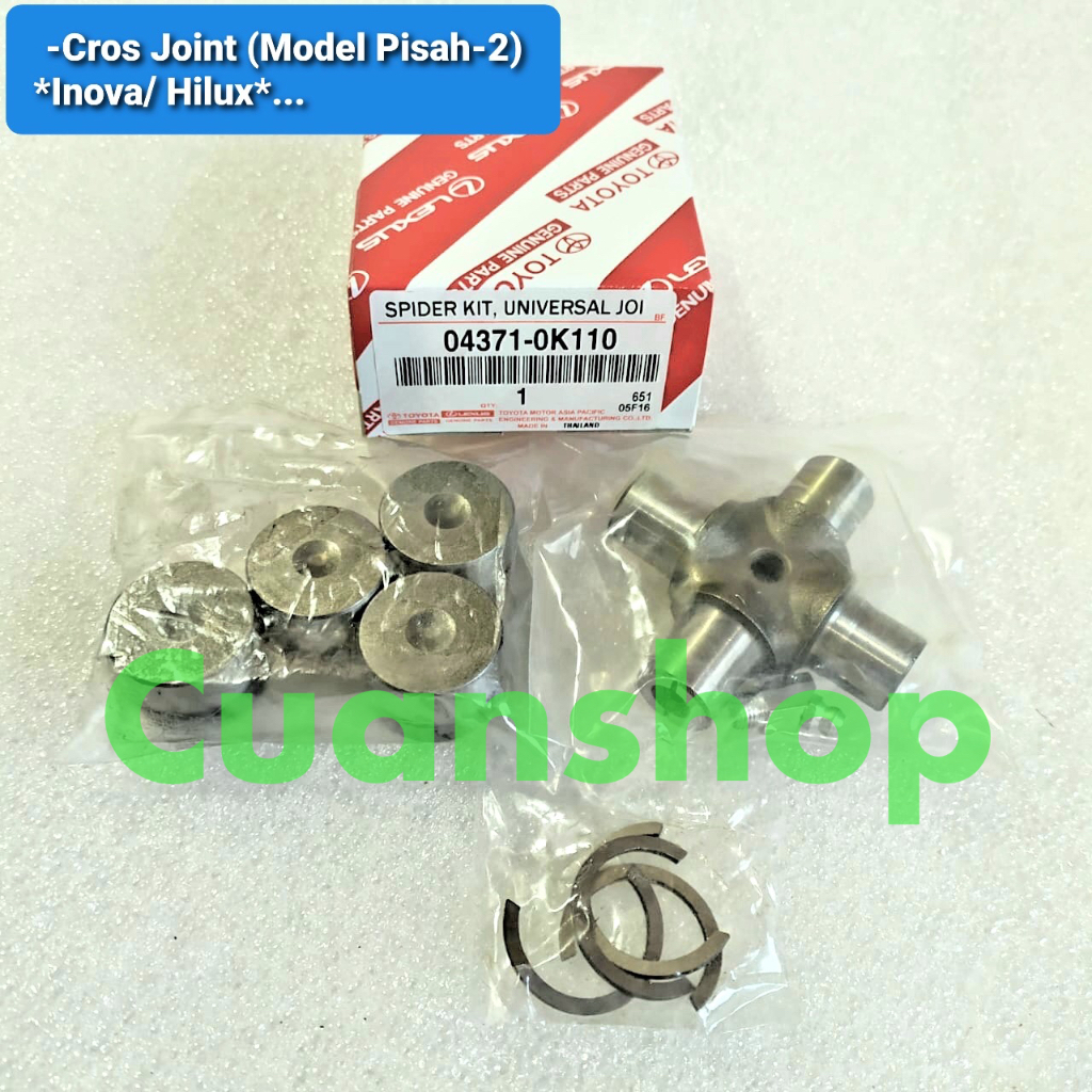 Jual JOINT KOPEL CROSS JOINT TOYOTA KIJANG INNOVA HILUX ASLI | Shopee ...