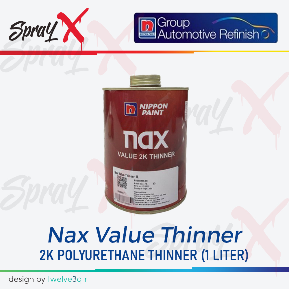 Jual NIPPON PAINT NAX VALUE 2K THINNER 1 LITER / THINNER PU | Shopee Indonesia