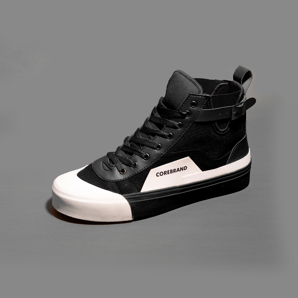 Jual Corebrand Sicna Cowboi Black Cowblack - sepatu localbrand ...