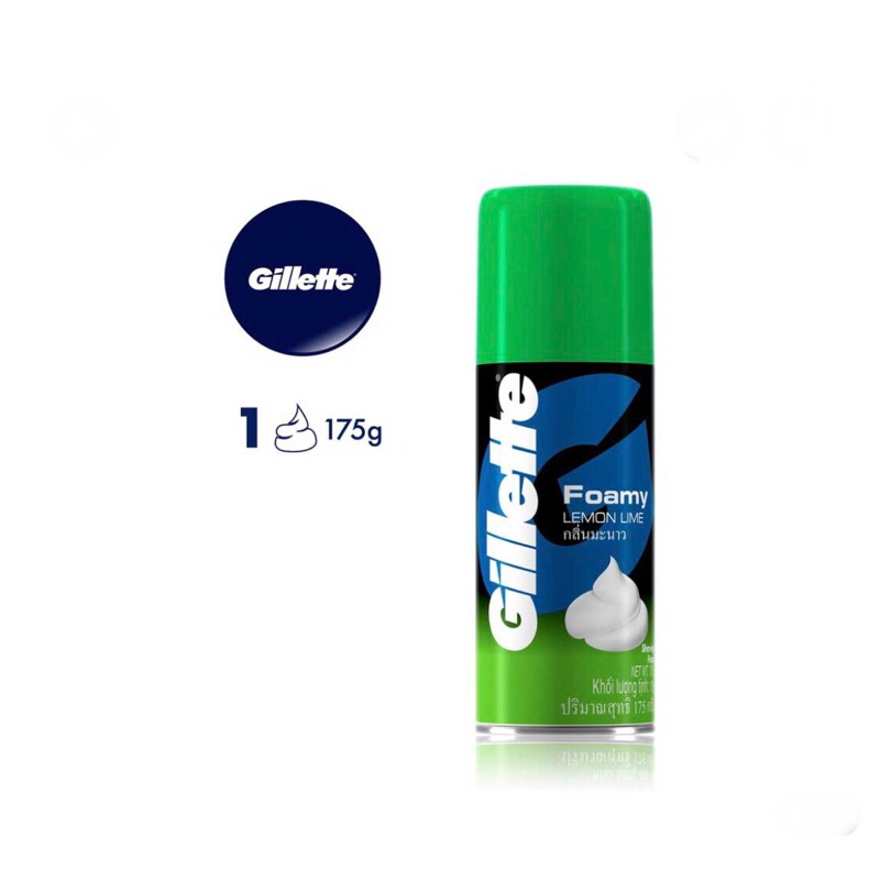 Jual Gillette Shaving Foam Krim Alat Cukur Lemon Lime 175g | Shopee ...