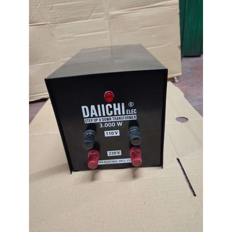 Jual Travo step up and down 220v ke 110v DAICHI 3000WATT | Shopee Indonesia
