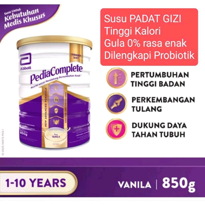 Jual PEDIACOMPLETE 850 GR Pediasure Complete Khusus Gojek Grab | Shopee Indonesia