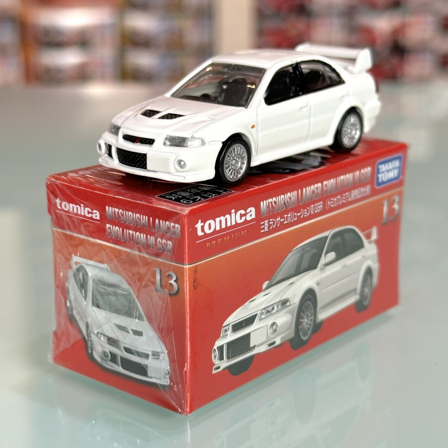 Jual Mobil Tomica Diecast PREMIUM 13 Mitsubishi Lancer Evolution VI GSR ...