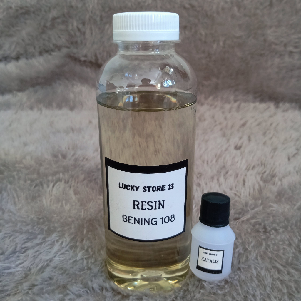 Jual RESIN BENING 108 250 gram + Katalis Kerajinan Resine Recin Recine ...