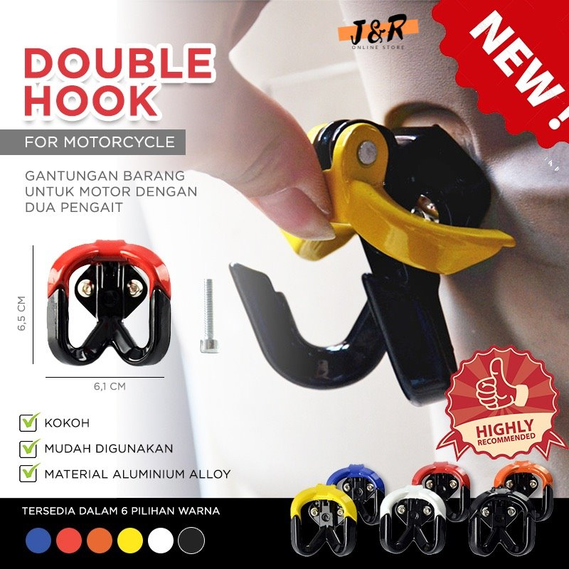 Jual Gantungan Barang Motor Import Universal NMAX AEROX VARIO BEAT ...