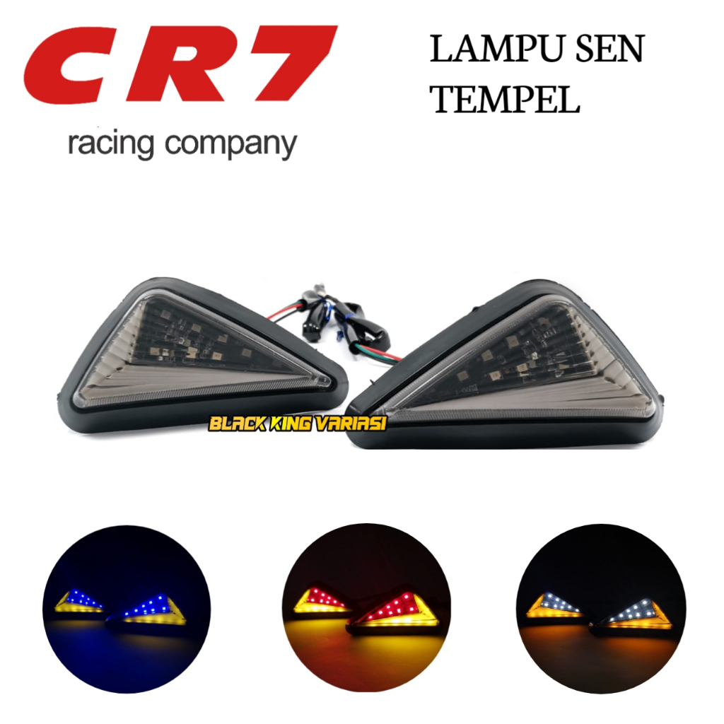 Jual Lampu Sen Tempel Segitiga LED Lampu Sen Vering Neon Lampu Neon Tempel Sein Tempel LED Lampu ...