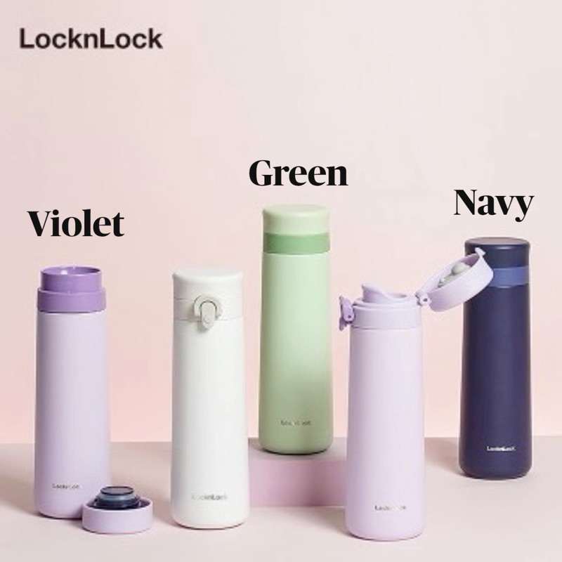 Jual Lock n Lock Tumbler LHC4019 Ready Hot & Cool Vacuum Mug Tumbler Lock&Lock 400ml ORIGINAL ...