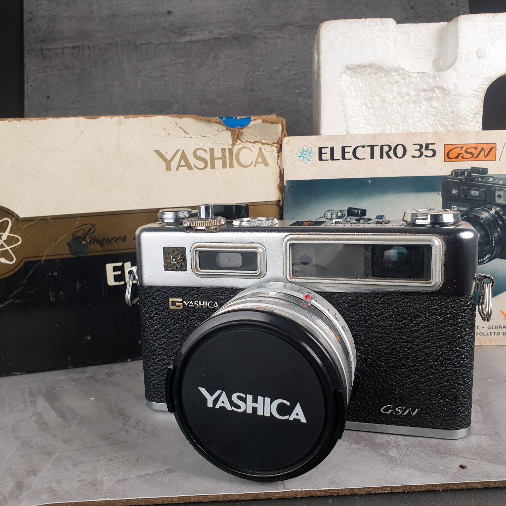 Jual YASHICA ELECTRO 35 GSN BOX ( MINT CONDITION ) !! KAMERA ANALOG FILM | Shopee Indonesia