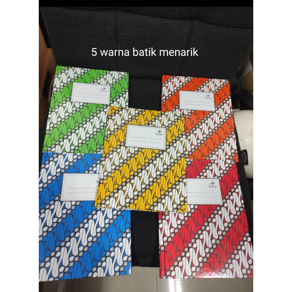 Jual buku quarto hard cover 100 lembar forte mirip paperline plus index ...