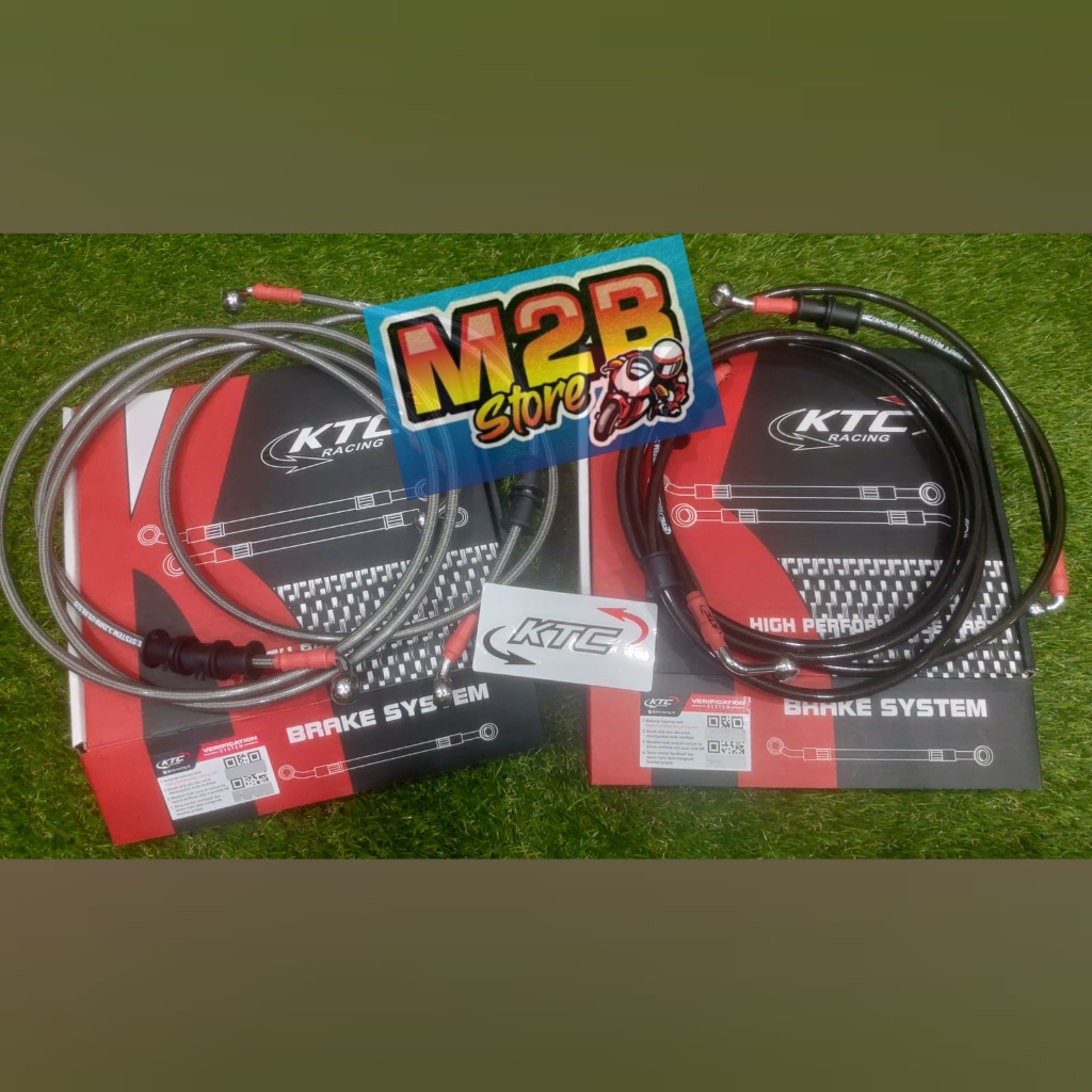 Jual Selang rem Brake system Depan Belakang KTC Racing Nmax lama2016 2017 2018 2019 all new nmax ...