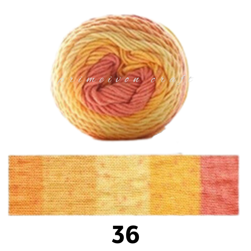 Jual Benang rajut katun rainbow/ rainbow cake yarn RB5 | Shopee Indonesia