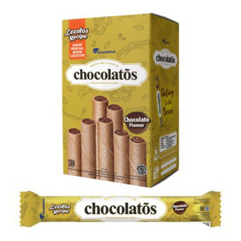 Jual Gery Chocolatos Wafer Roll isi 24pcs | Shopee Indonesia