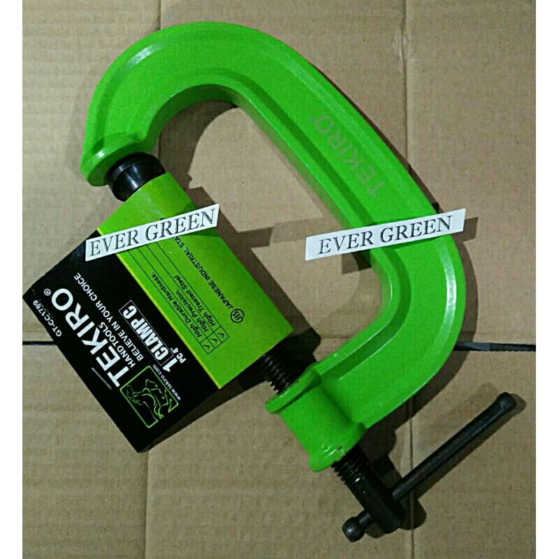 Jual Klem C TEKIRO 4" in Clamp C - Alat Jepit Catok Clem C ...... sedia ...