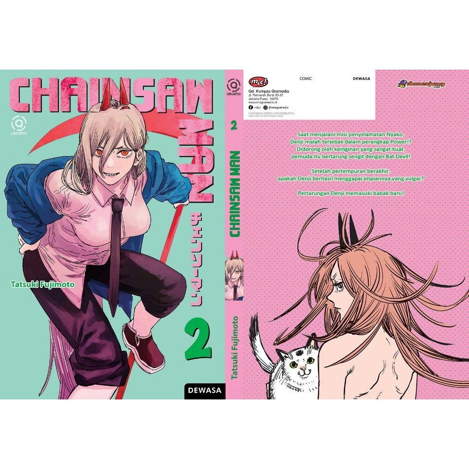 Jual CHAINSAW MAN 2 - Tatsuki Fujimoto | Shopee Indonesia