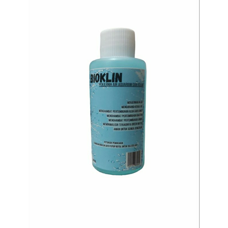 Jual Bioklin, penjernih air aquarium, penjernih air kolam 100ml ...