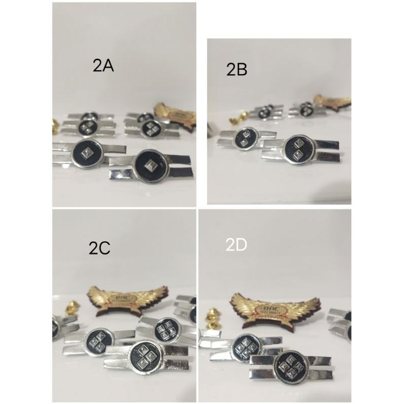 Jual TANDA PANGKAT KERAH PNS POLRI 2A 2B 2C 2D | Shopee Indonesia