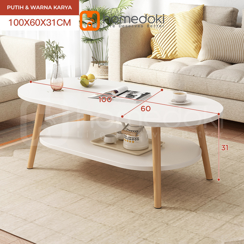 Jual Homedoki Meja tamu / Coffee table / Meja Kopi / Meja Coffee ...
