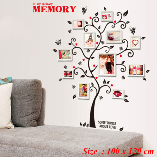Jual MI SHOPINN - Sticker Wallpaper Dinding Family Tree Hiasan Dekorasi ...