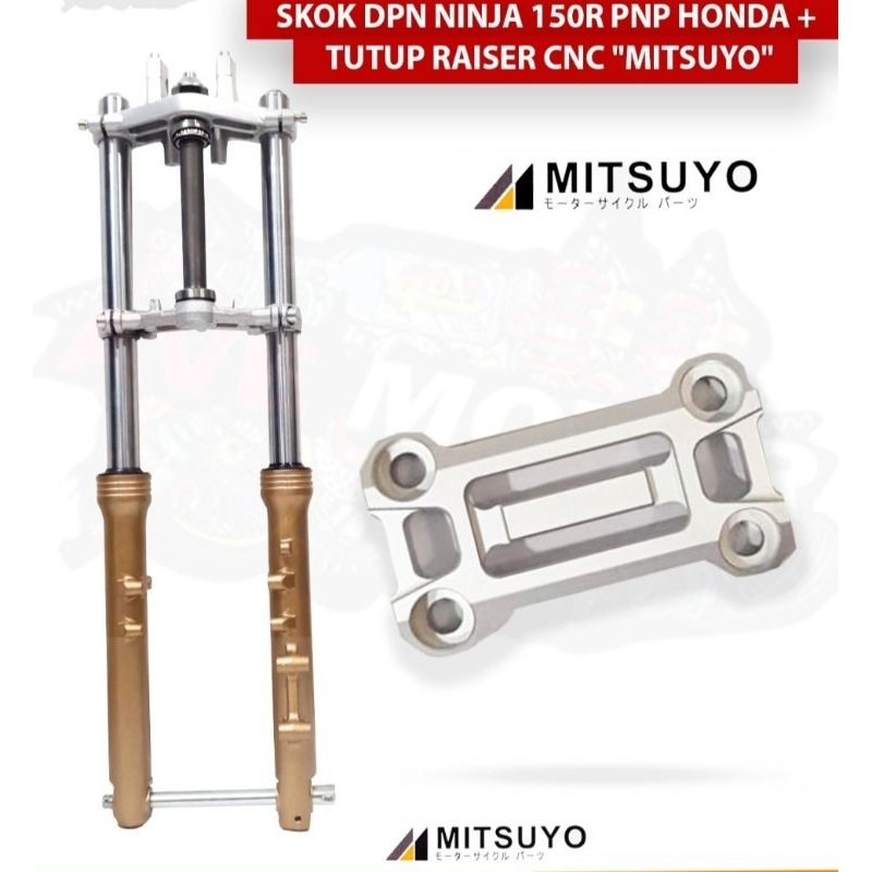 Jual skok ninja pnp Honda free raiser cnc by MITSUYO | Shopee Indonesia