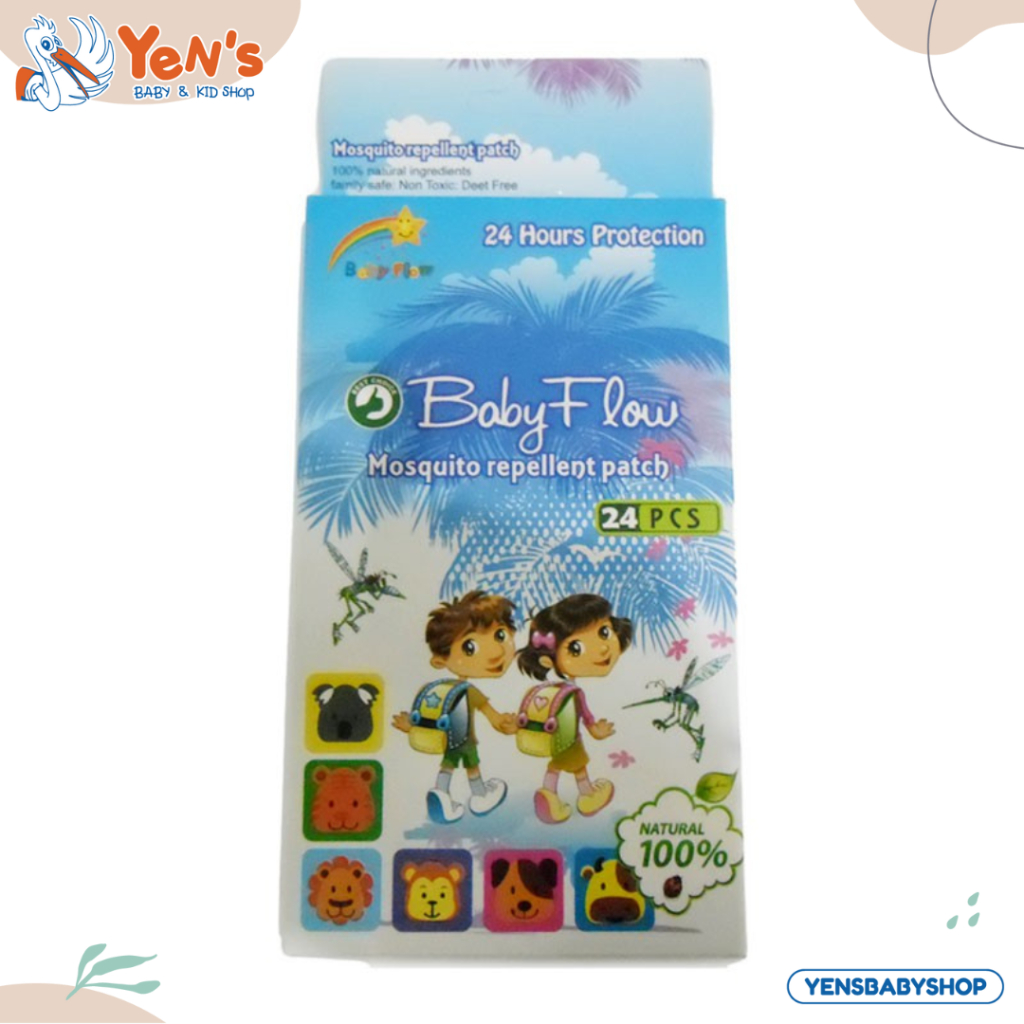 Jual Baby Flow Sticker Anti Nyamuk (Mosquito Repellent Patch) | Shopee ...