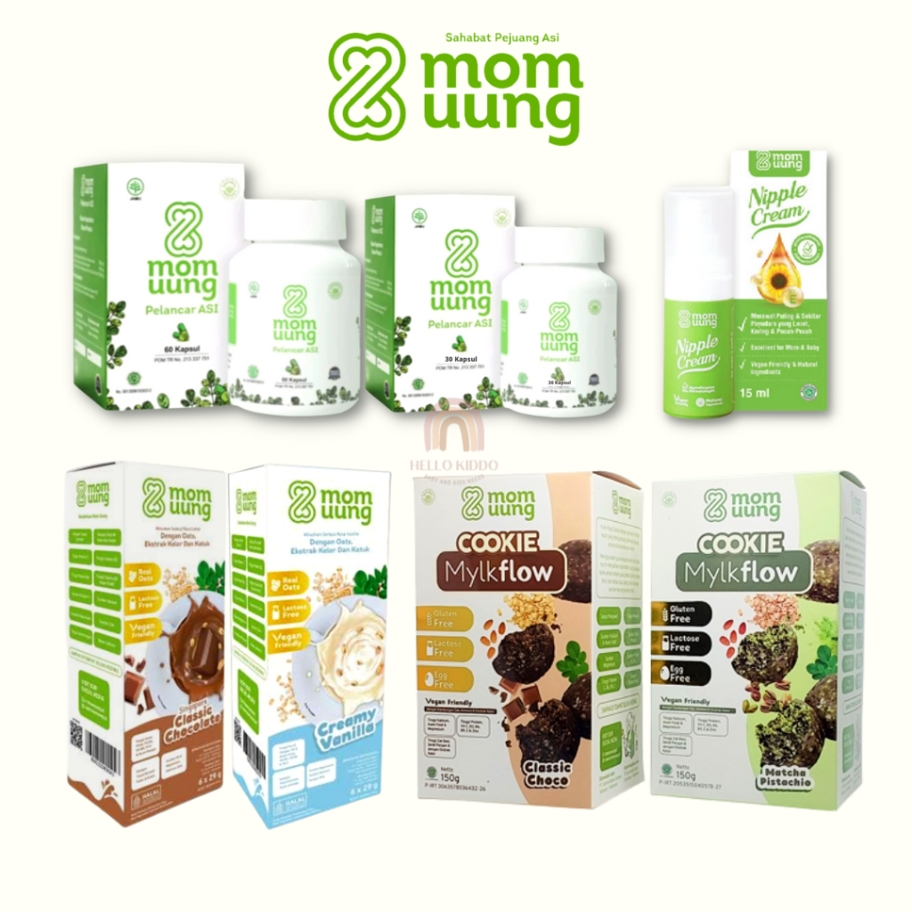 Jual MOM UUNG BOOSTER ASI PELANCAR ASI 30 KAPSUL 60 KAPSUL / ASI ...