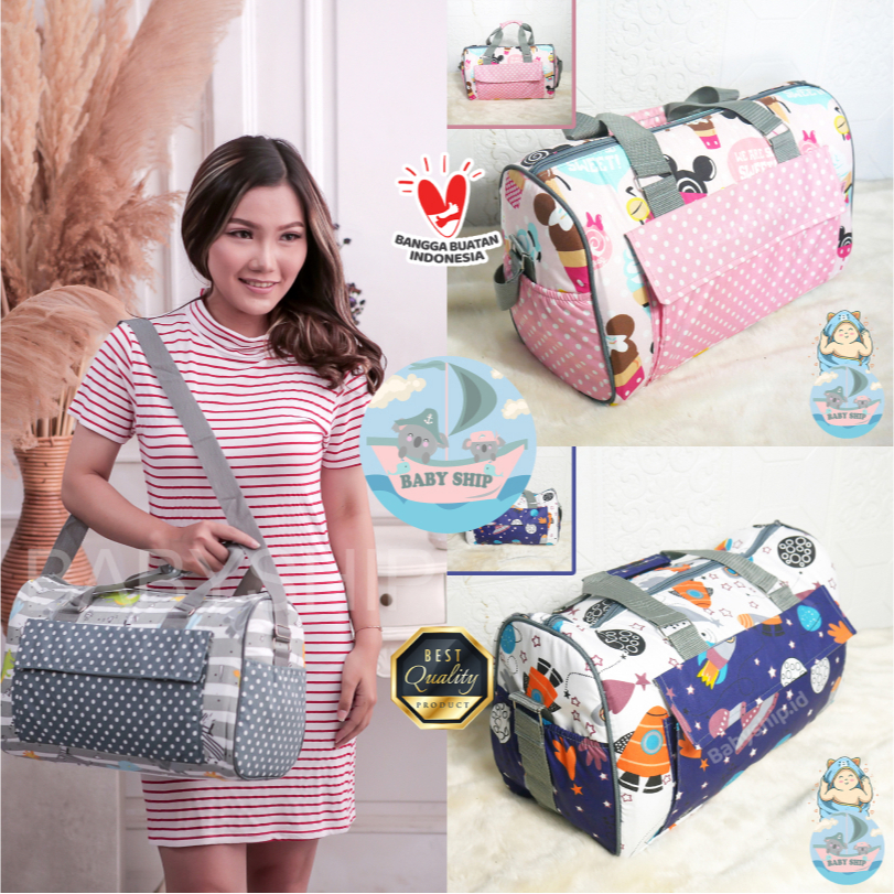 Jual Tas Bayi Multifungsi / Tas Perlengkapan Bayi / Diaper Bag Ukuran ...