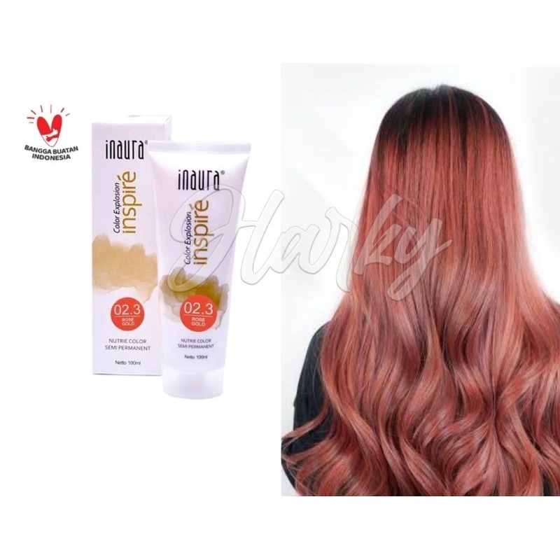 Jual INAURA COLOR EXPLOSION INSPIRE 100ML HAIR CAT PEWARNA RAMBUT ...