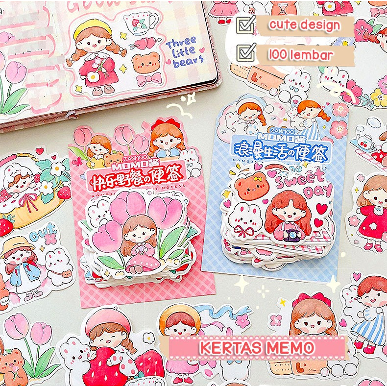 Jual GEM- KERTAS MEMO LUCU UNTUK DEKORASI BUKU JOURNAL / JOURNALING ...