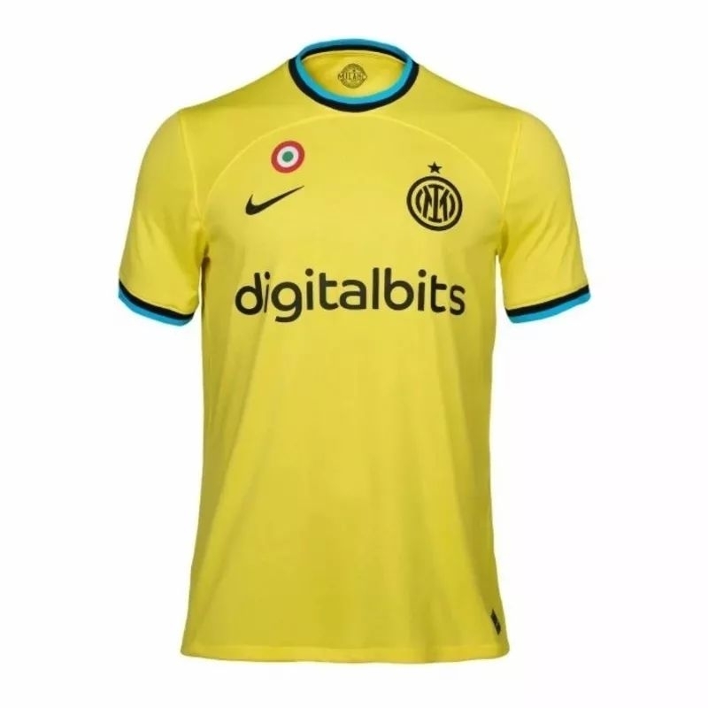 Jual Jersey bola inter 3rd kuning 22/23 grade ori | Shopee Indonesia