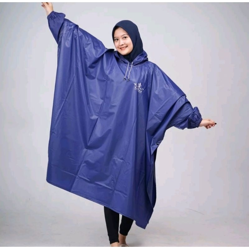 Jual FOX JAS HUJAN PONCO LENGAN PREMIUM PVC 025 Tebal Kuat Anti Rembes ...
